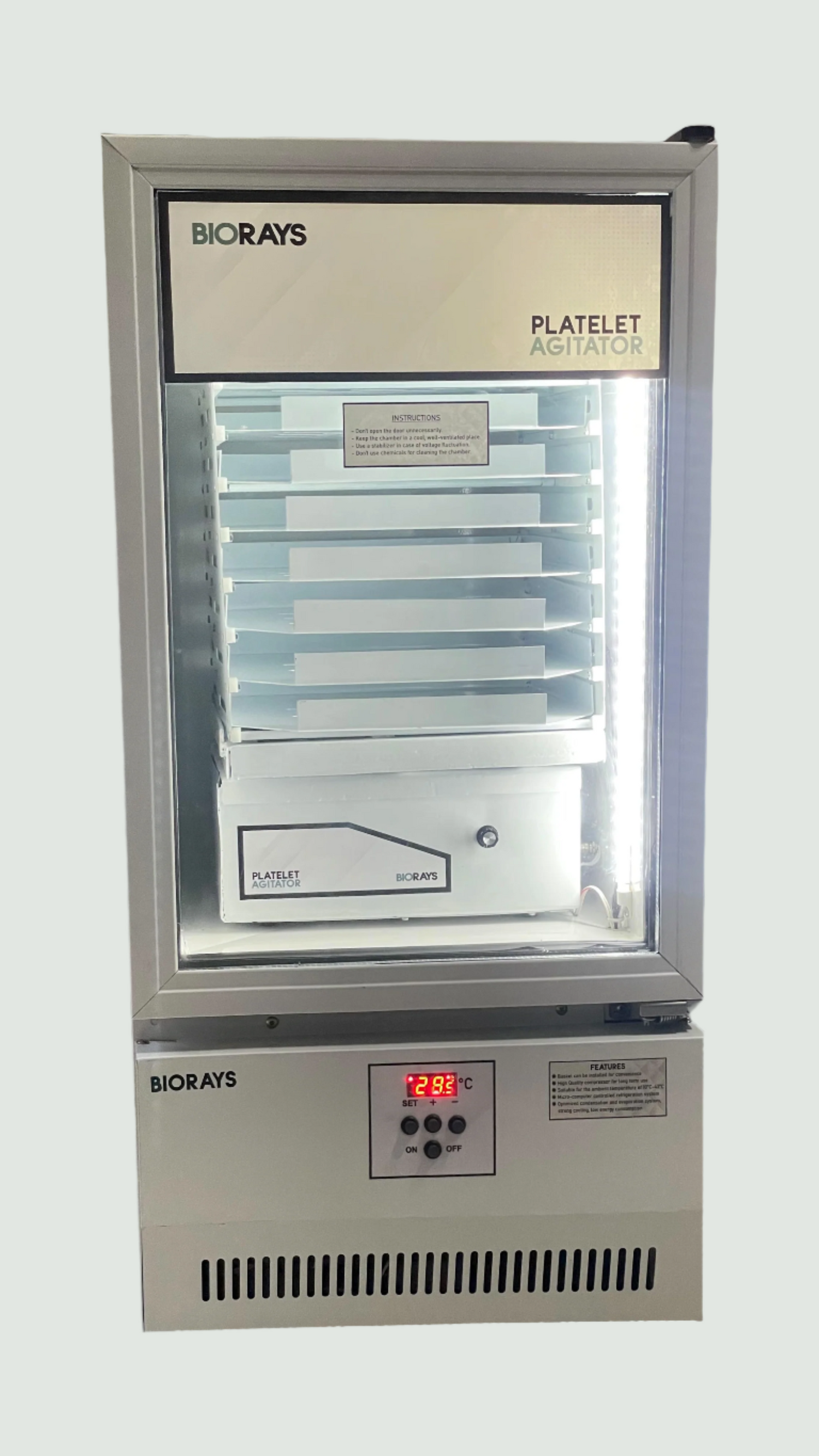 Platelet Agitator - Compliant with PHC and SHCC Standards for Reliable